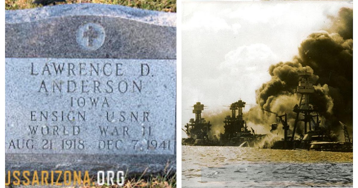 WW2 Fallen 100: WW2 Pearl Harbor Fallen - Lawrence Anderson, USS Arizona