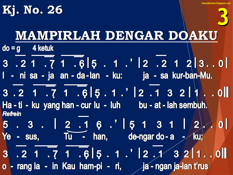 TouRoeroekan: KIdung Jemaat No. 26