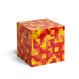 Minecraft Light-up Lava Block Gadgets | Minecraft Merch