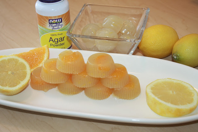 K's Veg Recipes: Agar Adventures: Vegan Citrus Jigglers