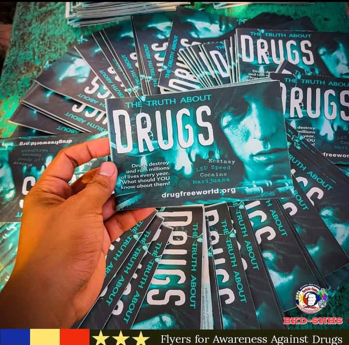 Barkada Kontra Droga Sual National High School: Distribution of Flyers ...