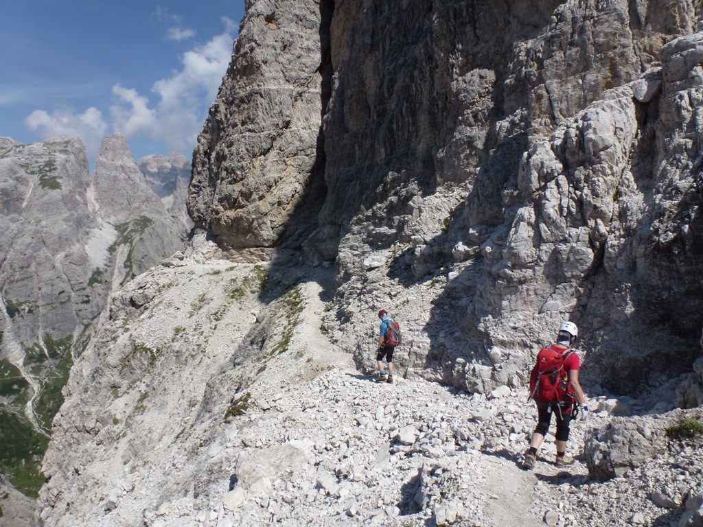 Alpinisteig: Unterwegs auf einem altem Kriegspfad
