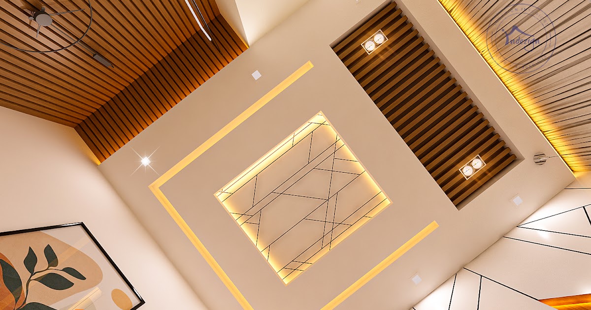 INDEZIGN INTERIORS / DEVELOPERS: FALSE CEILING DESIGN WORK AT MAHE