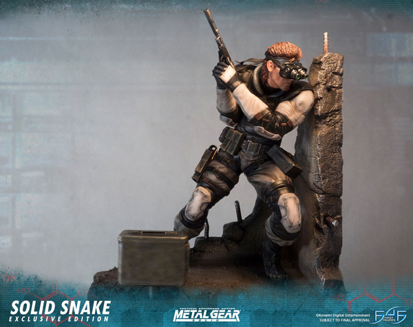 Metal Gear Solid - Solid Snake statue (First 4 Figures)