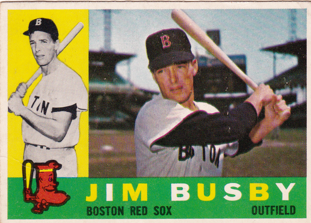 Horizontal Heroes: The 1960 Topps Set: #232 Jim Busby