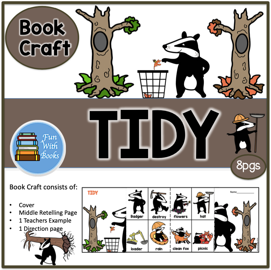 TIDY BOOK CRAFT ~ Book Units by Lynn