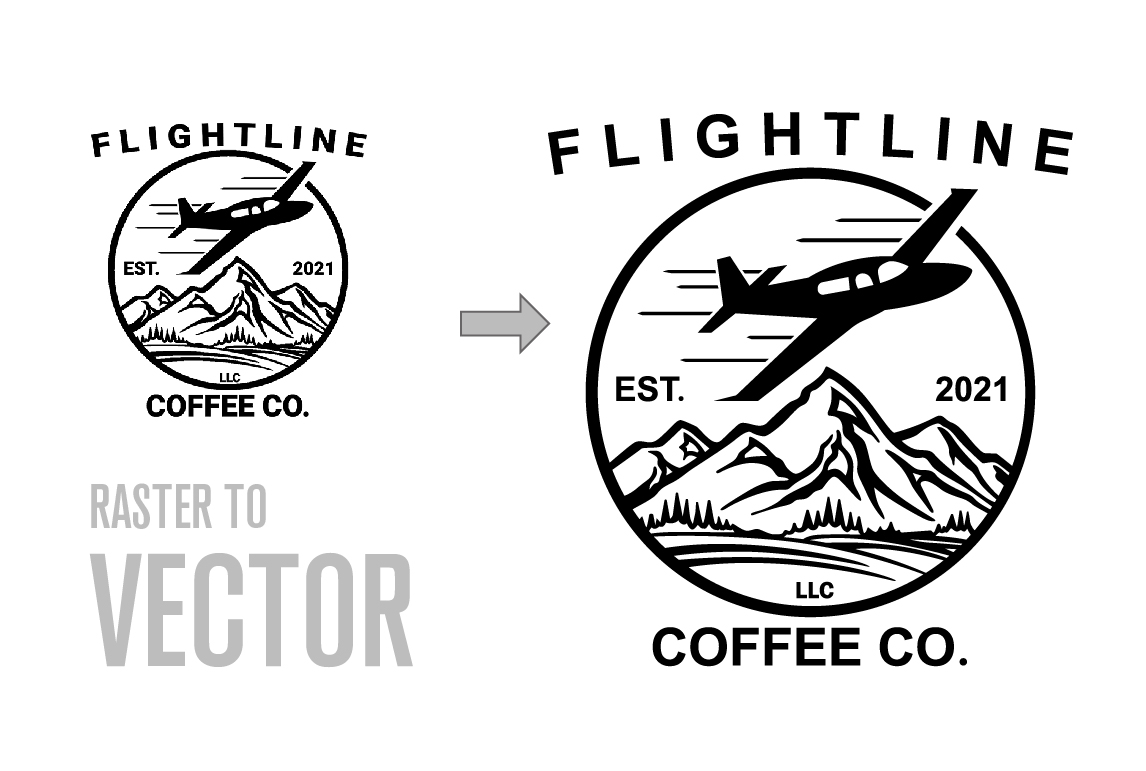 What is VECTOR TRACING & Why your brand logo needs to be VECTOR