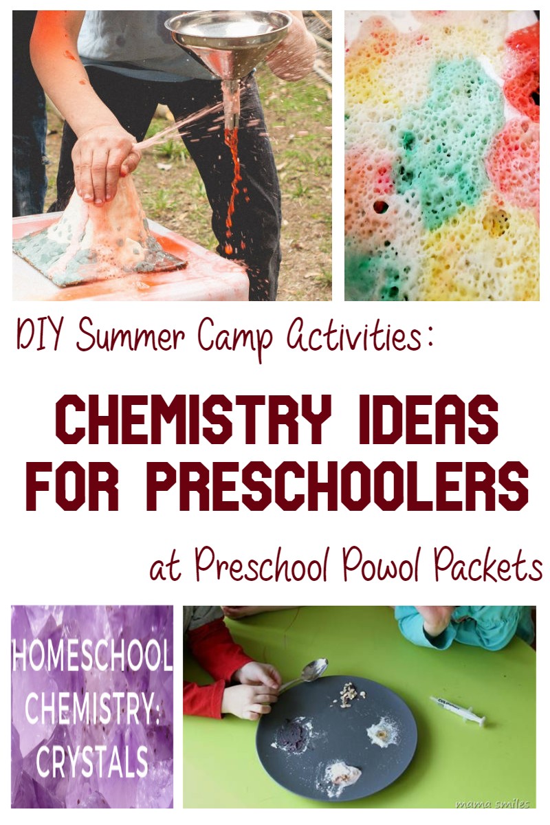 DIY Summer Camp Activities: Chemistry Activities for Preschool ...