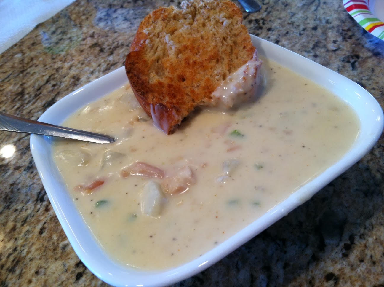 Flannery Kitchen: Dev's Clam Chowder