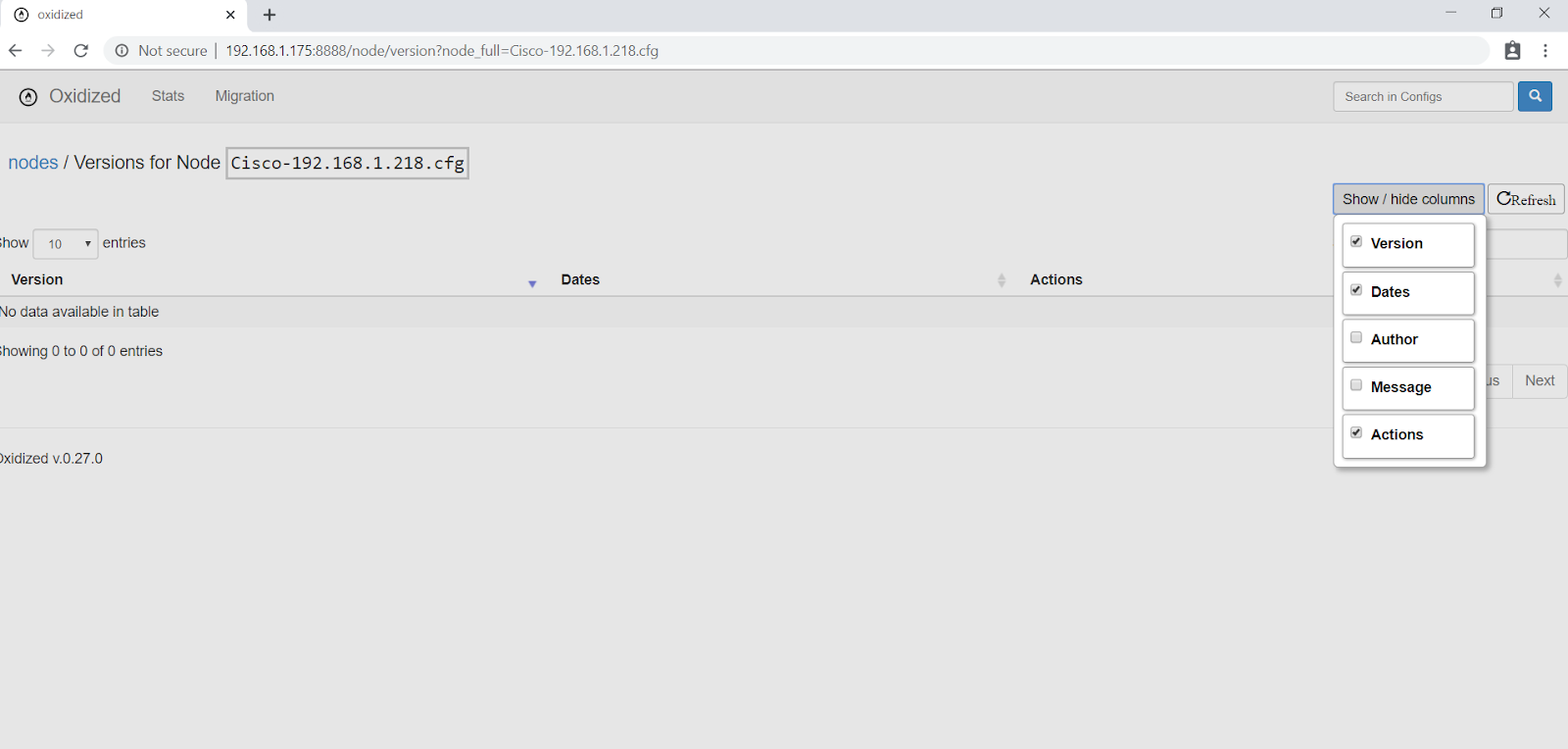 Oxidized - Cài đặt server backup configuration network tập trung với ...