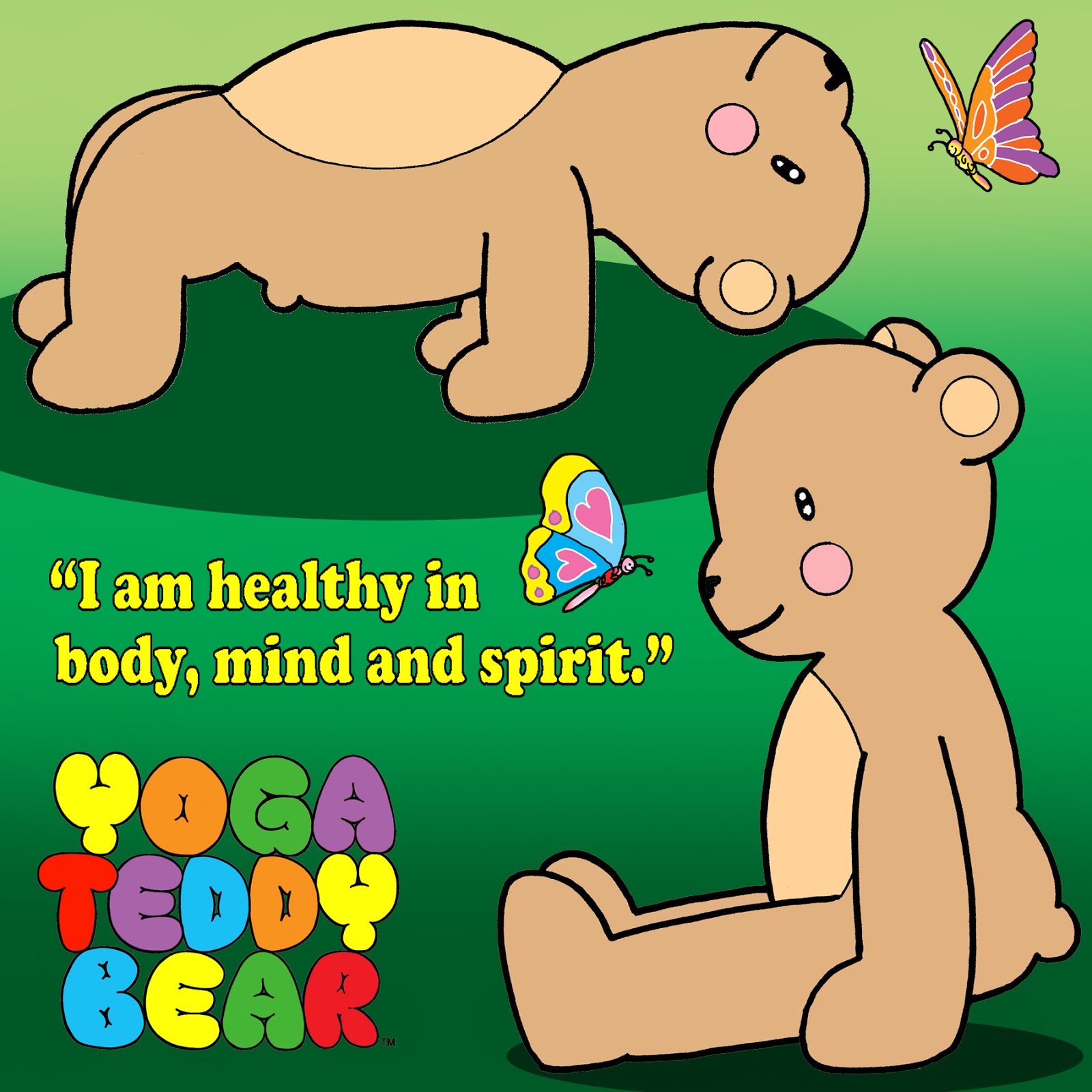 Yoga Teddy Bear