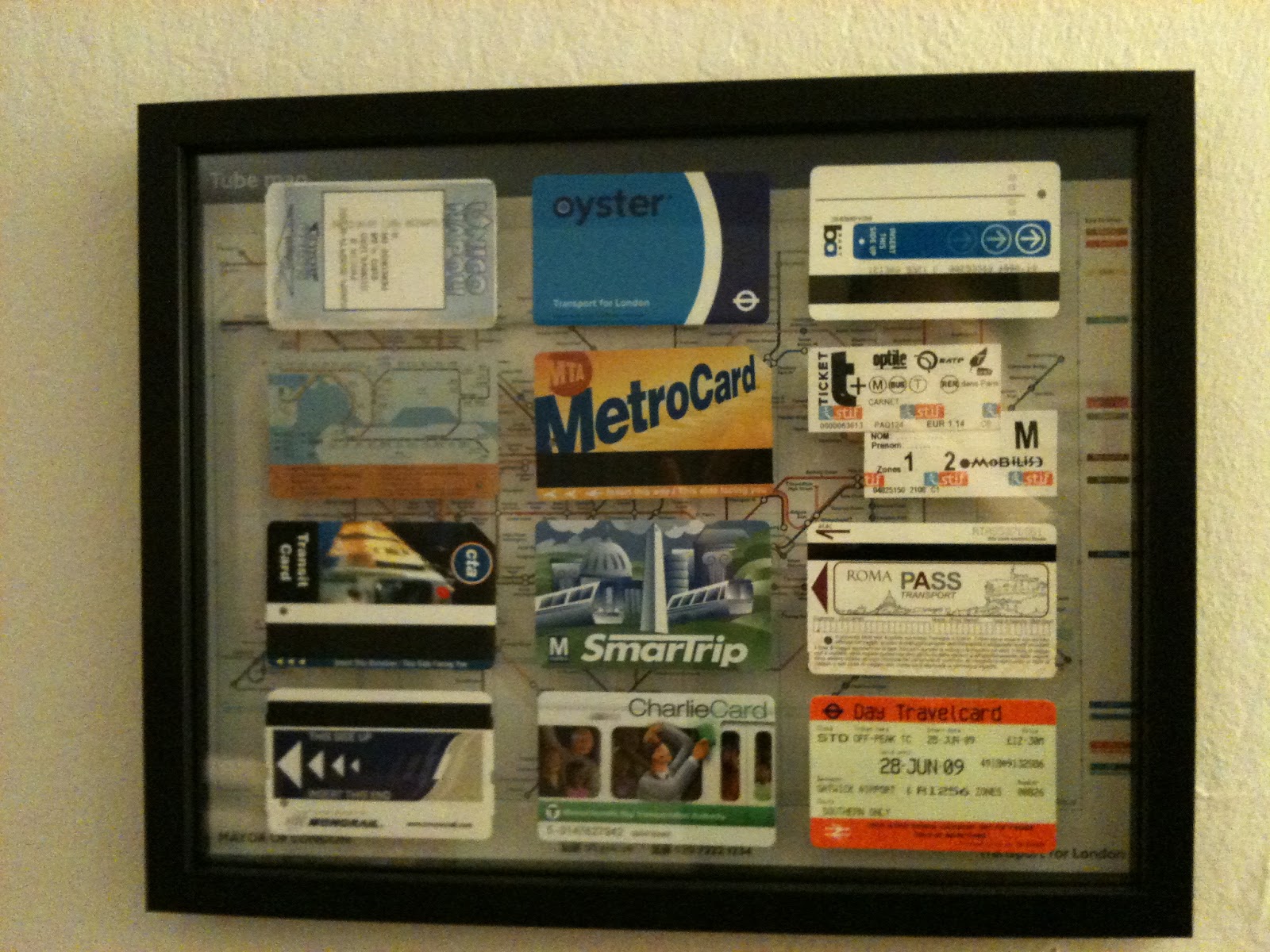 Random musings: Transit card art