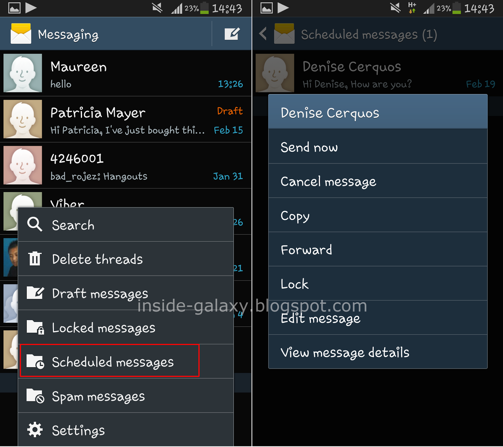 Inside Galaxy: Samsung Galaxy S4: How to Send, View and Customize ...