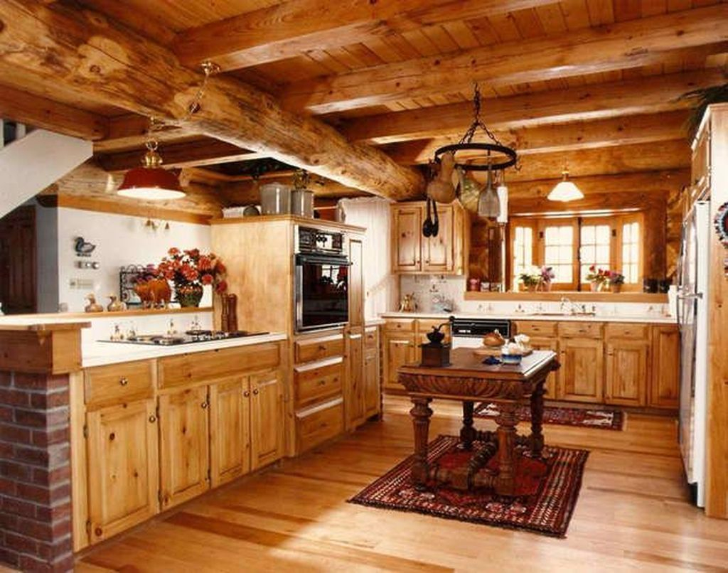 40+ Lovely Rustic Western Style Kitchen Decorations Ideas - Home Decor ...