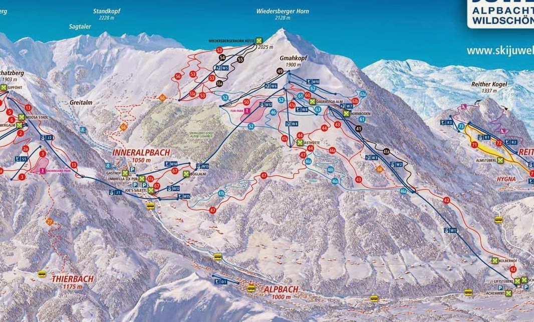 World Ski Resort: Alpbach