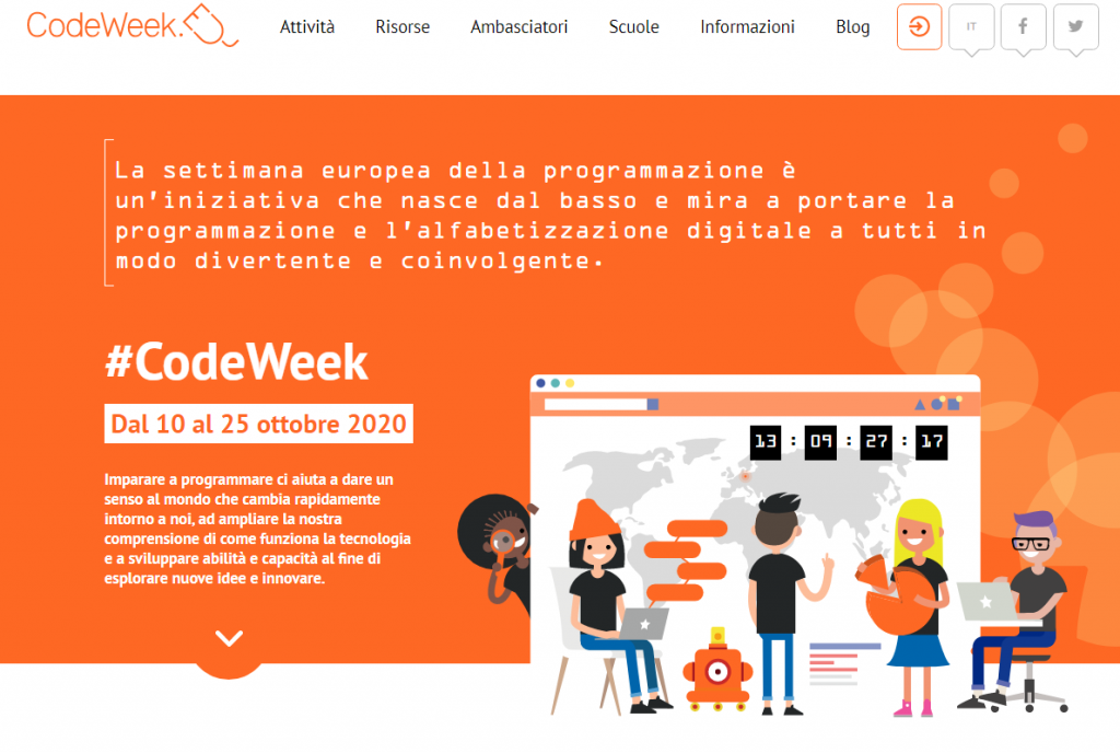 Celebriamo Code Week 2020 con la Code Week Dance
