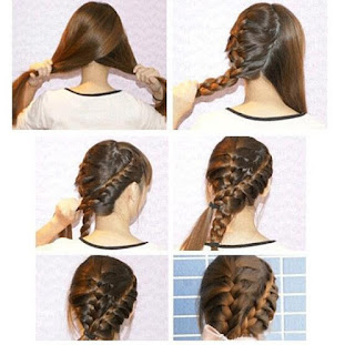 Tutorial Cara Mudah Mengepang Rambut Sendiri | Tutorial Menata Rambut ...