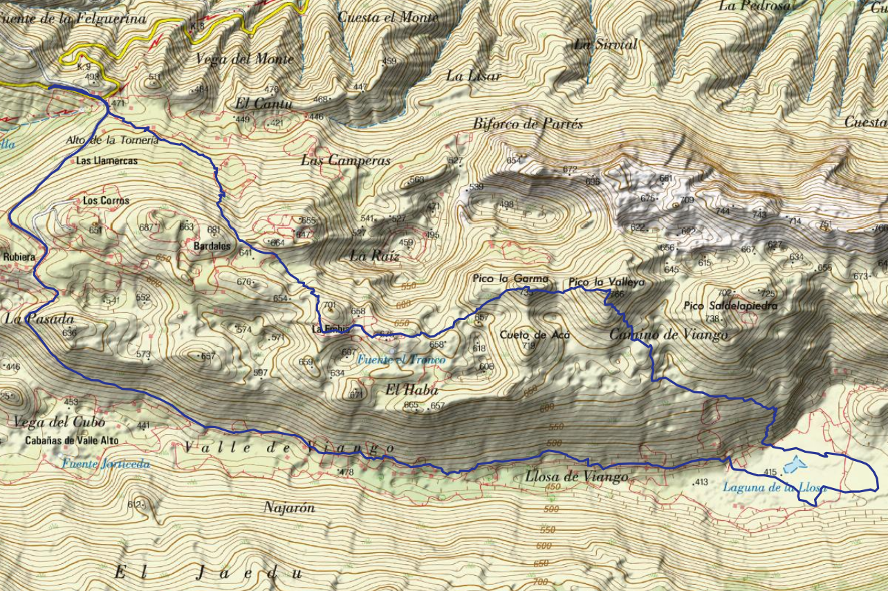 PICOS DE: LA VALLEYA Y LA GARMA