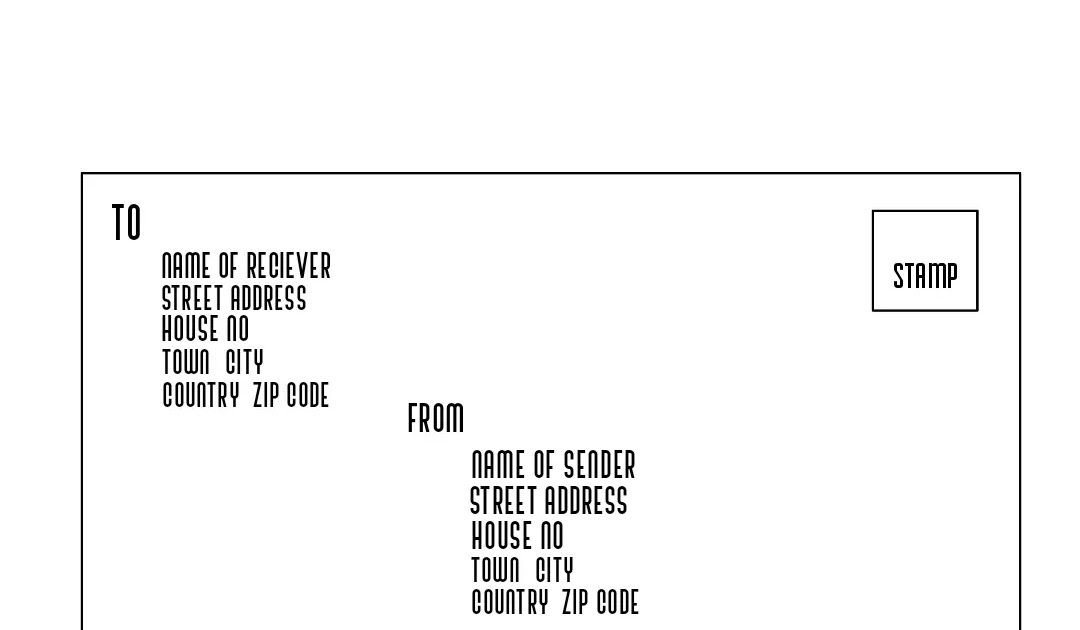 HOW TO WRITE AN ADDRESS ON AN ENVELOPE