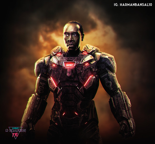 War Machine Buster Avengers 4 Concept Art