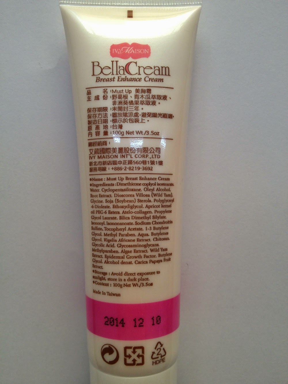 IVY Maison Bella Cream (Breast Enhance Cream) | Toko Online Tarakan