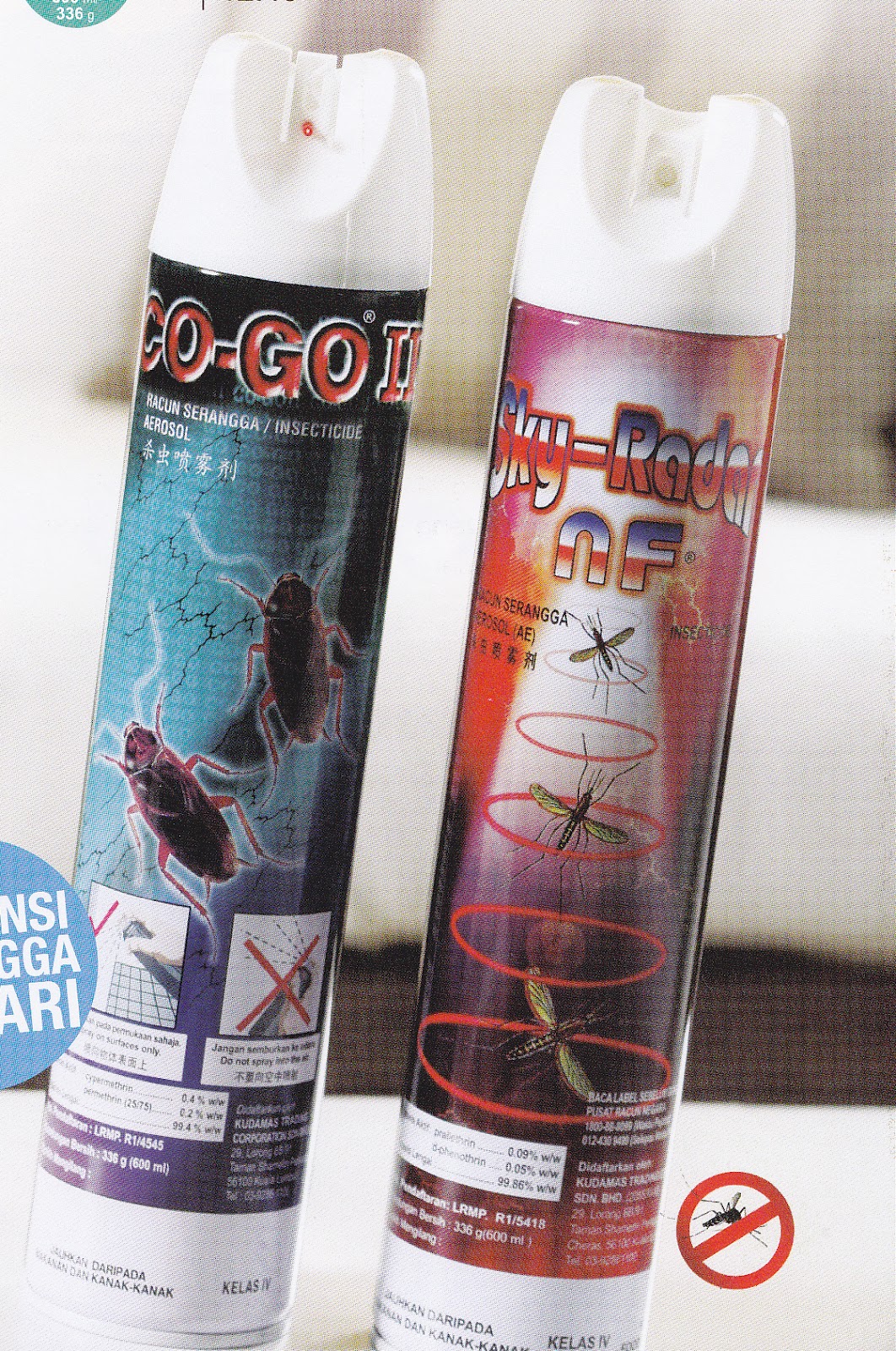 :: INILAH HARINYA ::: Co-Go II Crawling Insects Spray