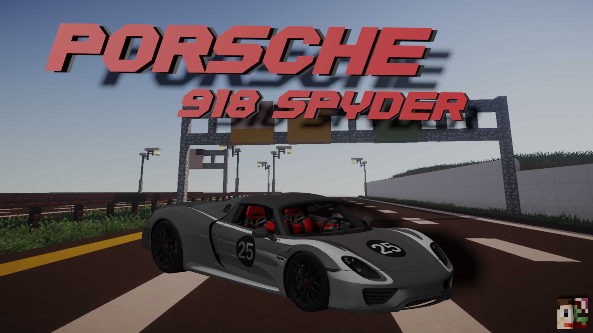 Porsche 918 Spyder | Minecraft Car Addon - GAMING BLOG