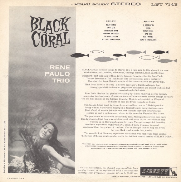 egroj world: Rene Paulo Trio • Black Coral