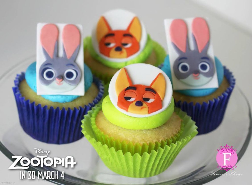 2016 Movie Themed Cupcakes