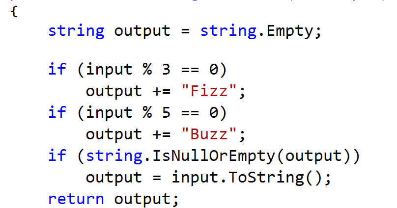 Jeremy Bytes: FizzBuzz in F# in 99 Characters