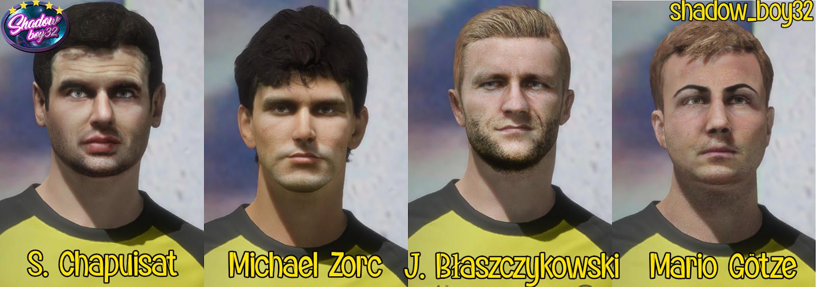 ShadowBoy32 Faces