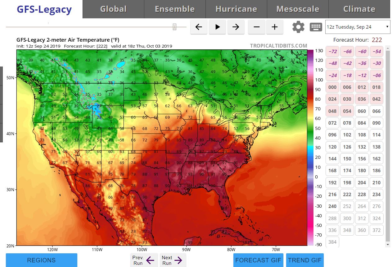 Burl's Weather Page: September 2019