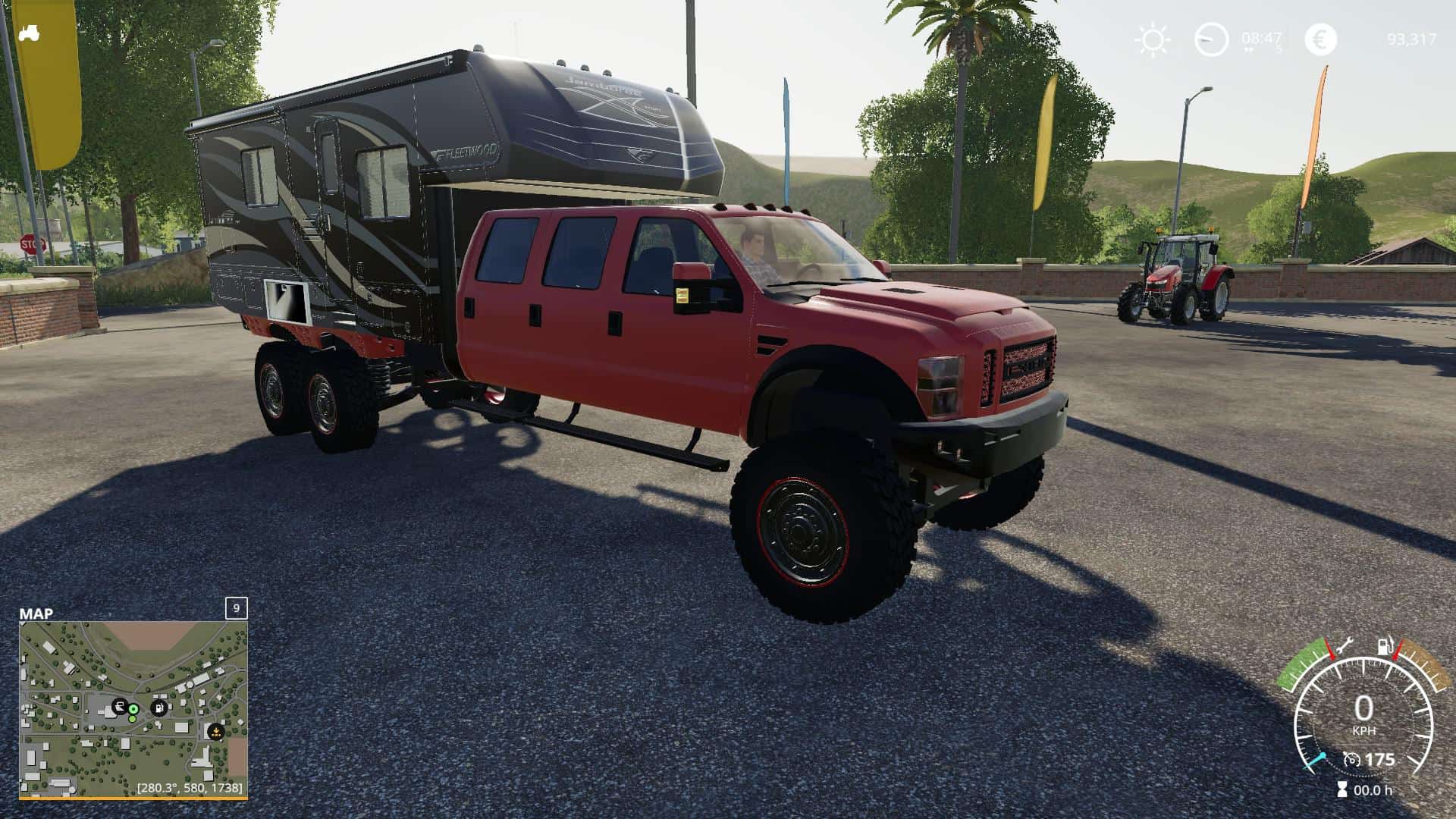 FS19 Ford F550 6×6 Camping v1.0 - FS 19 & 22 USA Mods Collection