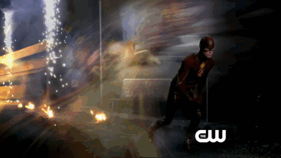 The Flash traveling through speedforce : FlashTV