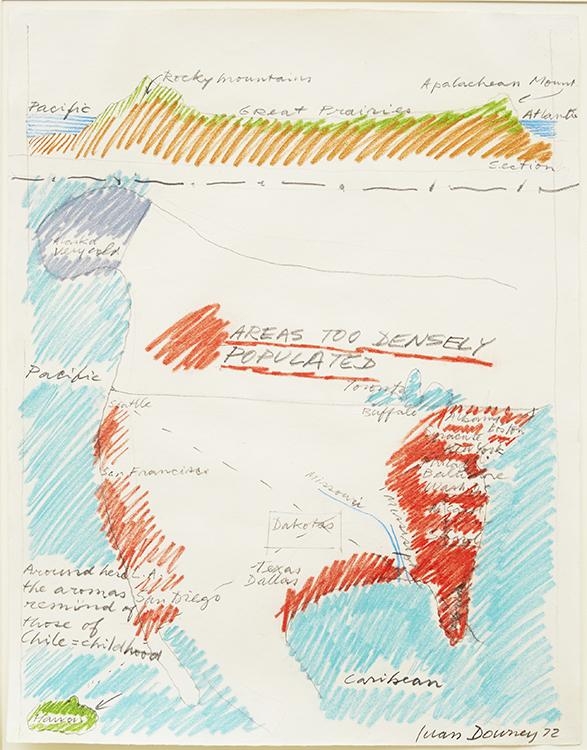 Nag on the Lake: Famous Artists Drew Maps Of The U.S. From Memory