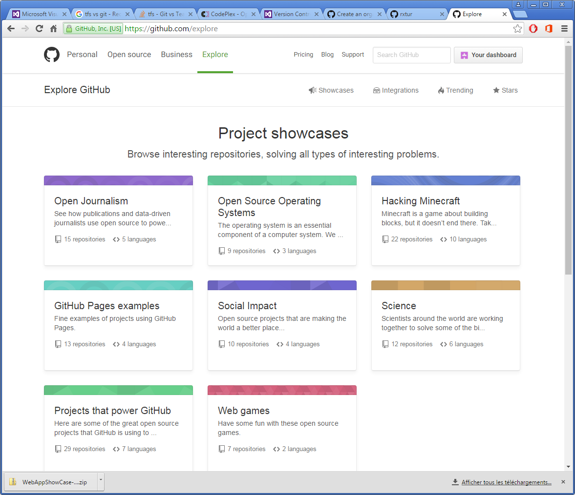 C Net Tfs Vs Git Vs Codeplex Comment Contrôler Vos Codes Sources