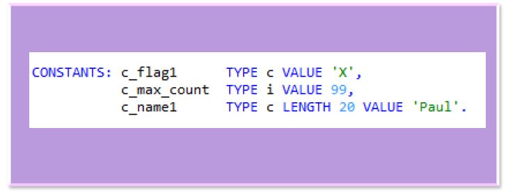 Online Classes SAP ERP ABAP Data