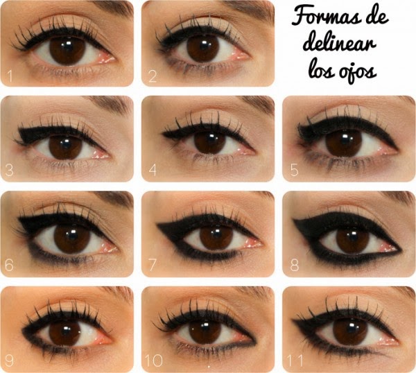 TdeTila: 11 FORMAS DE DELINEADO PARA OJOS
