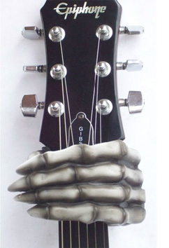 Ibason: human hand like guitar holders!!