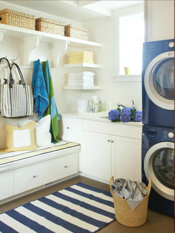 ESTILO RUSTICO: Salas de Lavadero Rustico