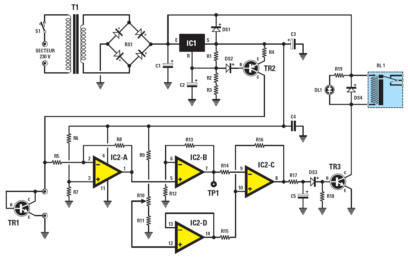 Schema thermostat simple