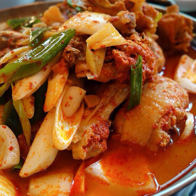 [Food] Dakdoritang (닭도리탕, Spicy Braised Chicken Stew) ~ peacebreeze