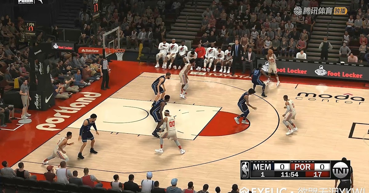 NBA 2K20 Realism Graphic Mod Portland Trail Bazers Arena by Looyh ...