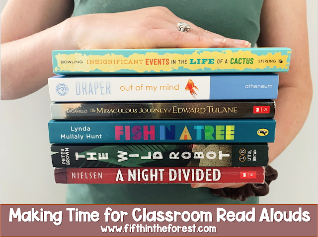 How to Make Time for Classroom Read Alouds | Fifth in the Forest
