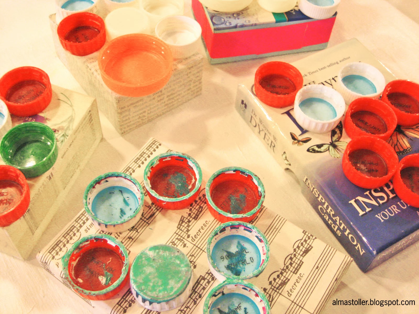 Rubber Stamping Bottle Caps at Greg Booth blog