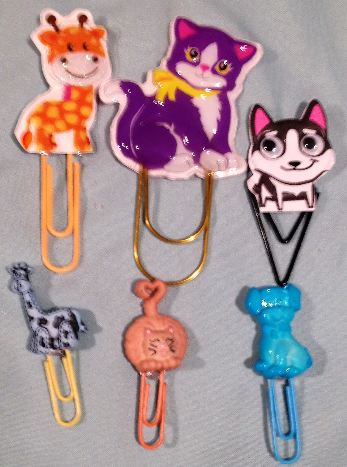 The Frog Palace: Animal Paper clips