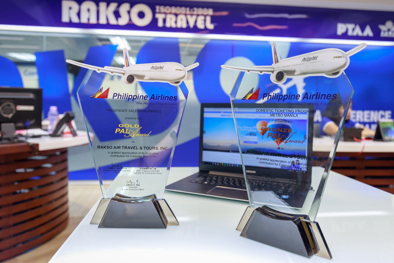 RAKSO TRAVEL: Awarded GOLD at the PAL Awards 2017