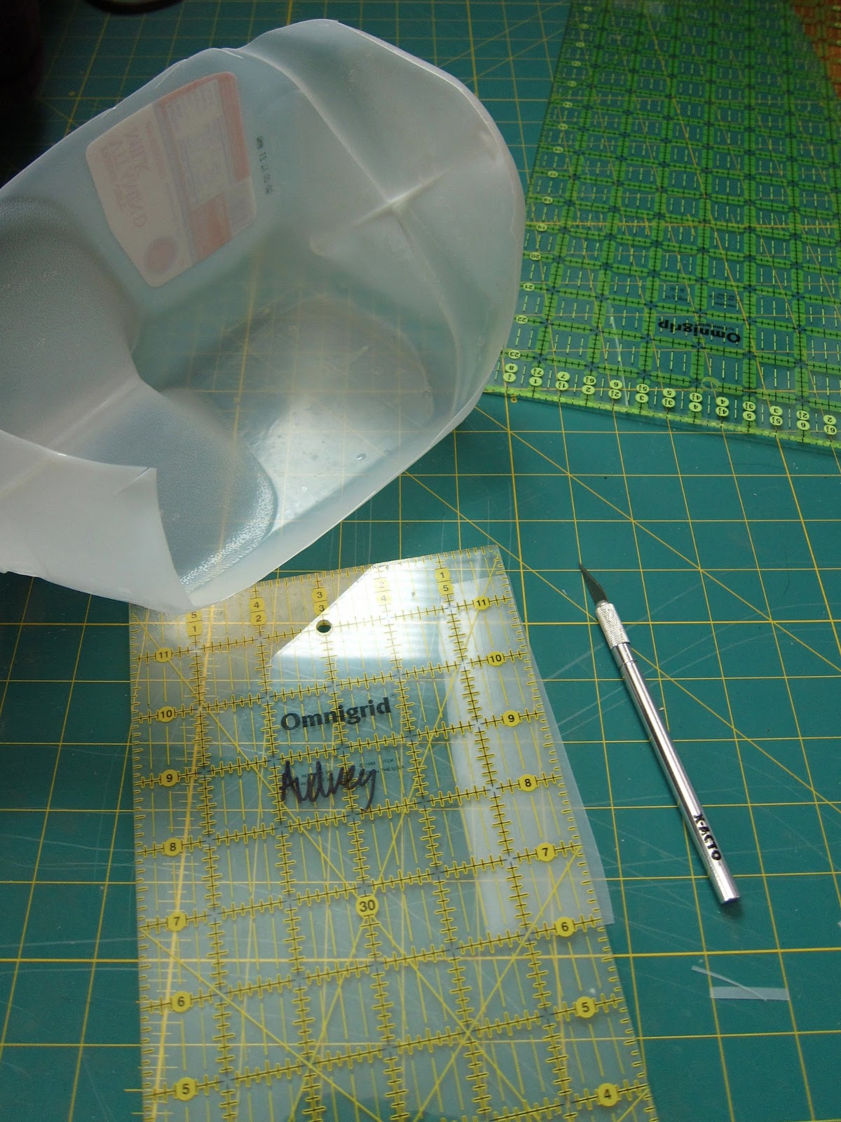 a lotta bit fun: Washi and milk carton bookmarks