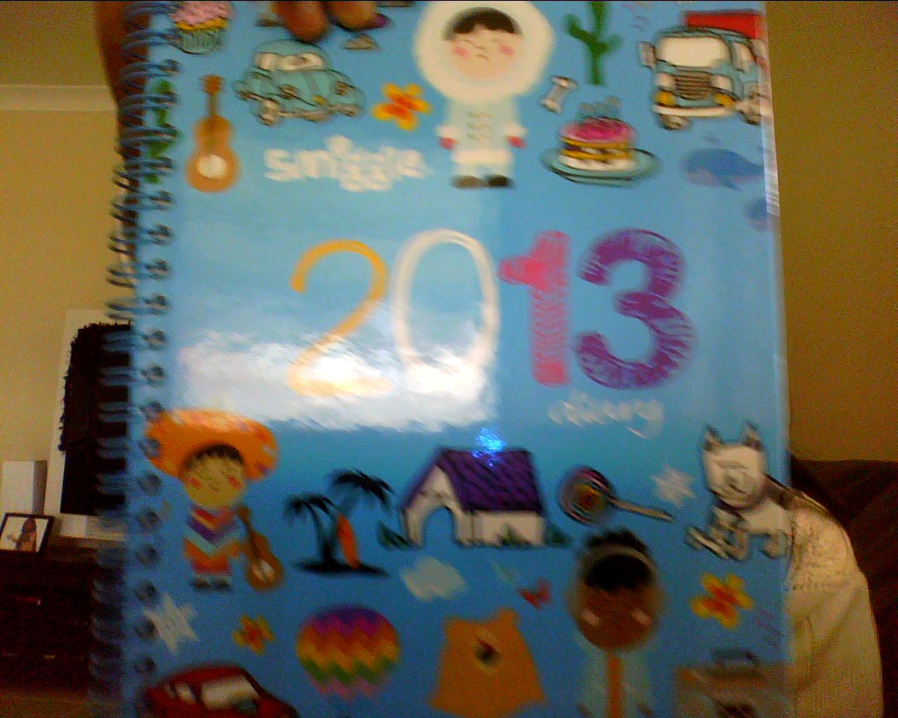 The Amazing 2: Smiggle 2013 diary with Vanshna