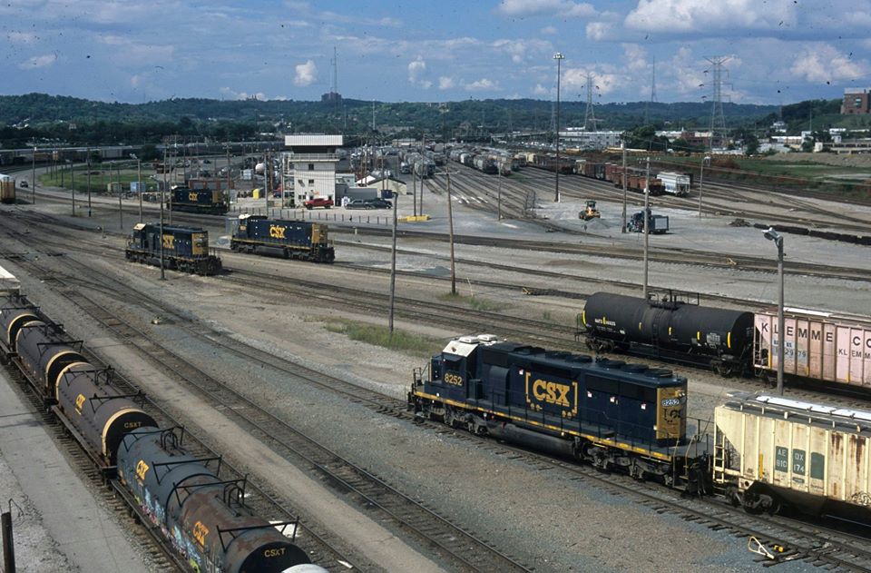 Towns and Nature: Cincinnati, OH: CSX/(C&O+B&O) Queensgate Yard